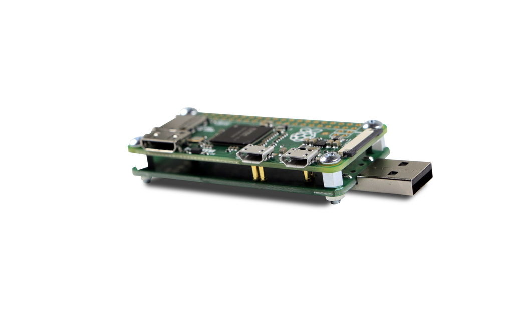RPi0 USB-A Addon Board - Hacker Warehouse